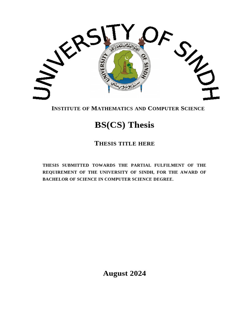 FYP Thesis Template IMCS | PDF