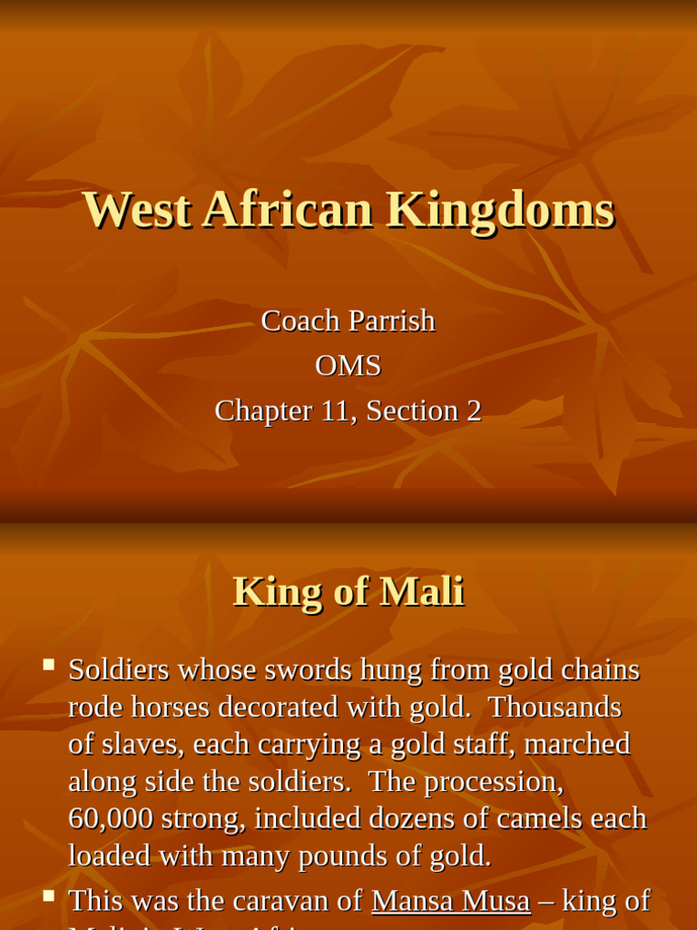 11.2, West African Kingdoms | PDF