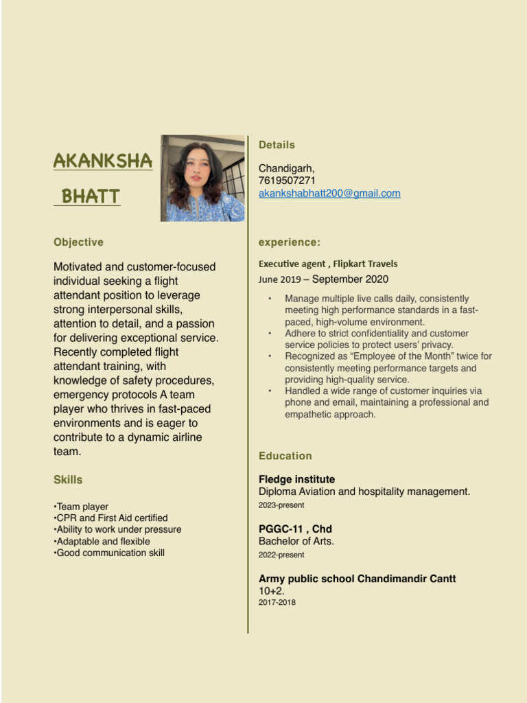 Akanksha Resume | PDF