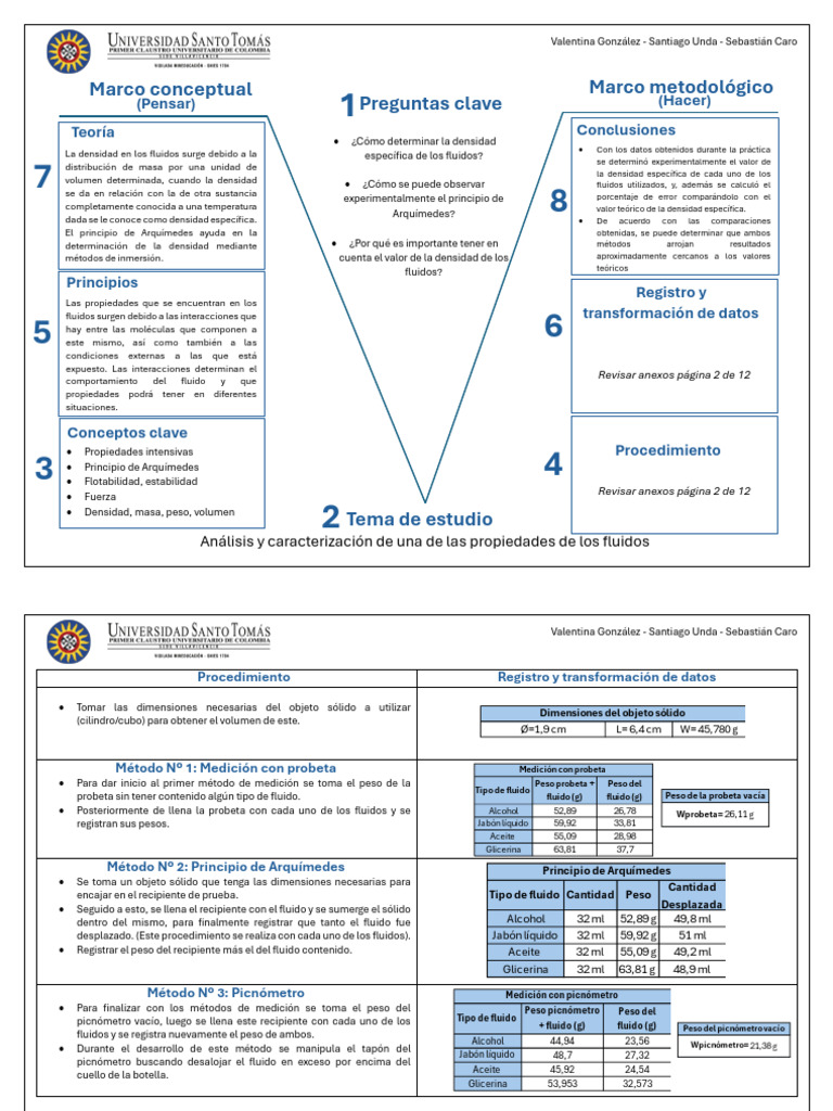 Diagrama V de Gowin Laboratorio 1 | PDF