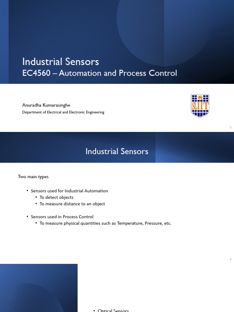 02 Sensors | PDF