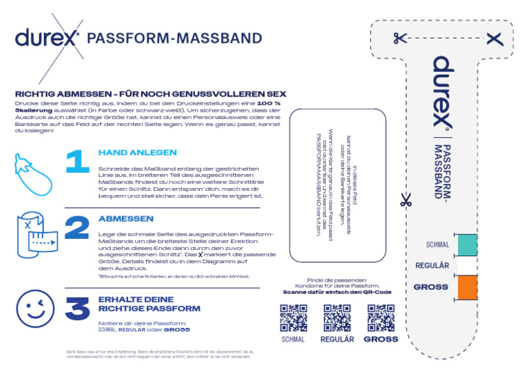 Durex Passform-Massband 08 2023 | PDF