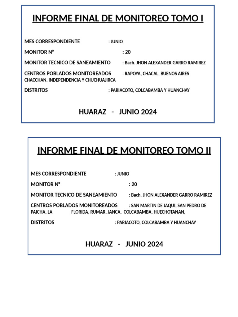 Caratula de Entregables | PDF