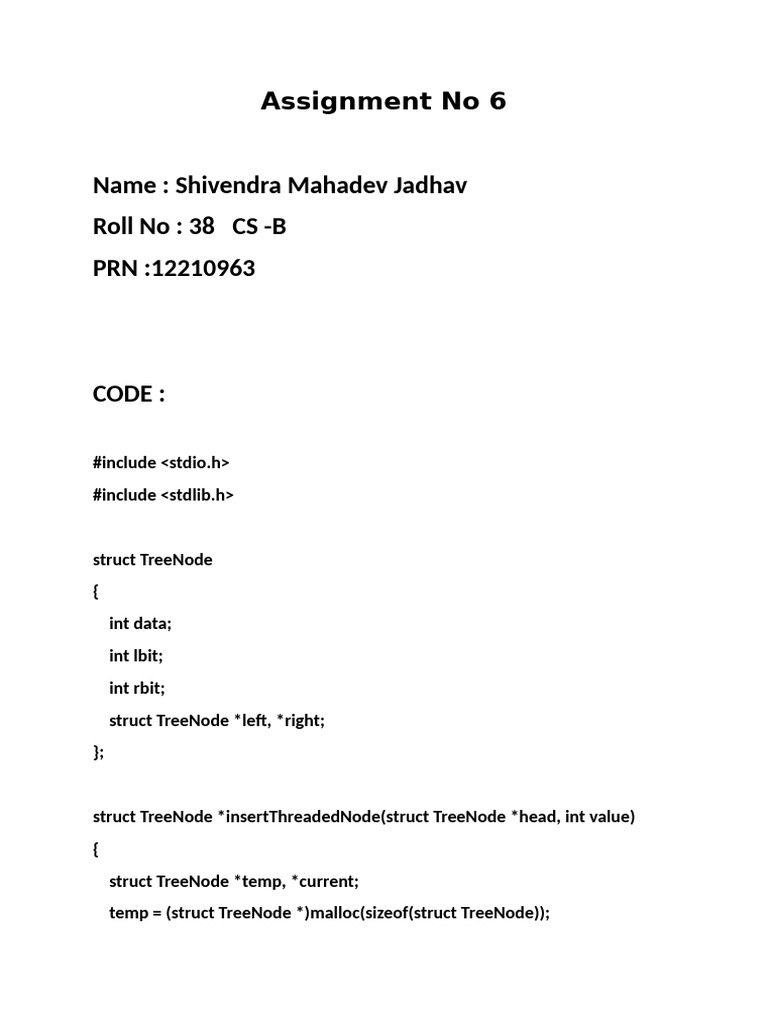 Assignment6 CSB 38 | PDF