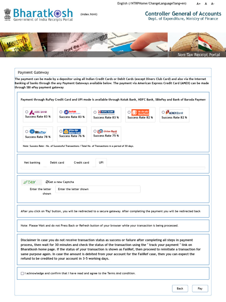 Welcome to Non-Tax Receipt Portal | PDF