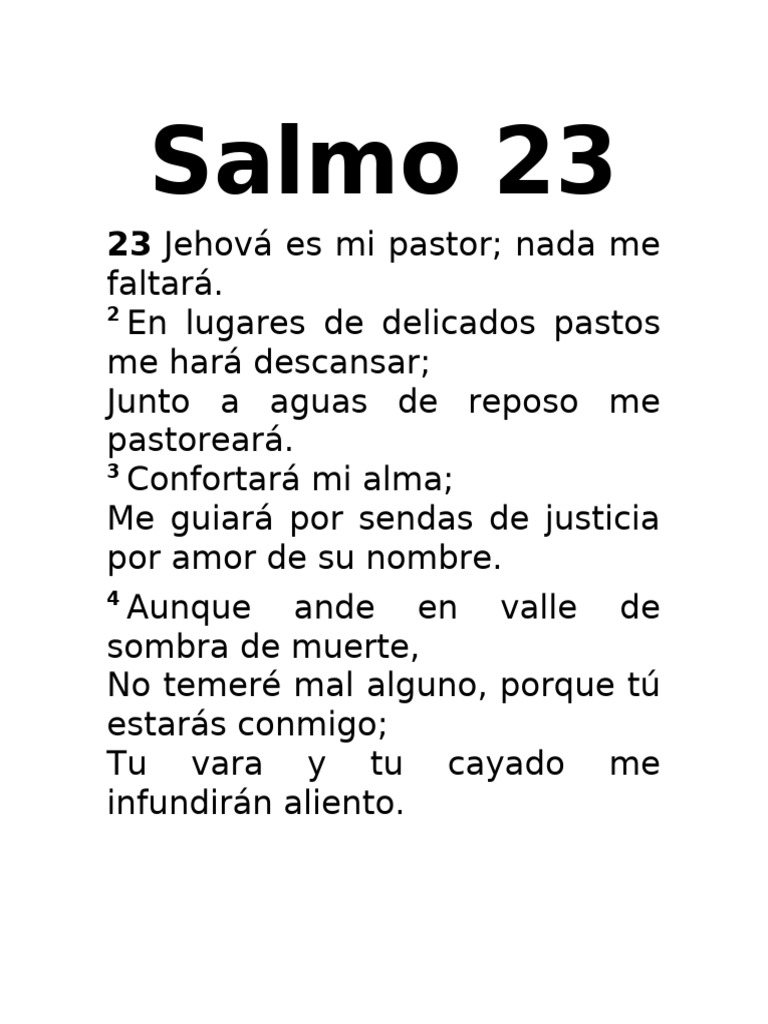 Salmo 23 | PDF