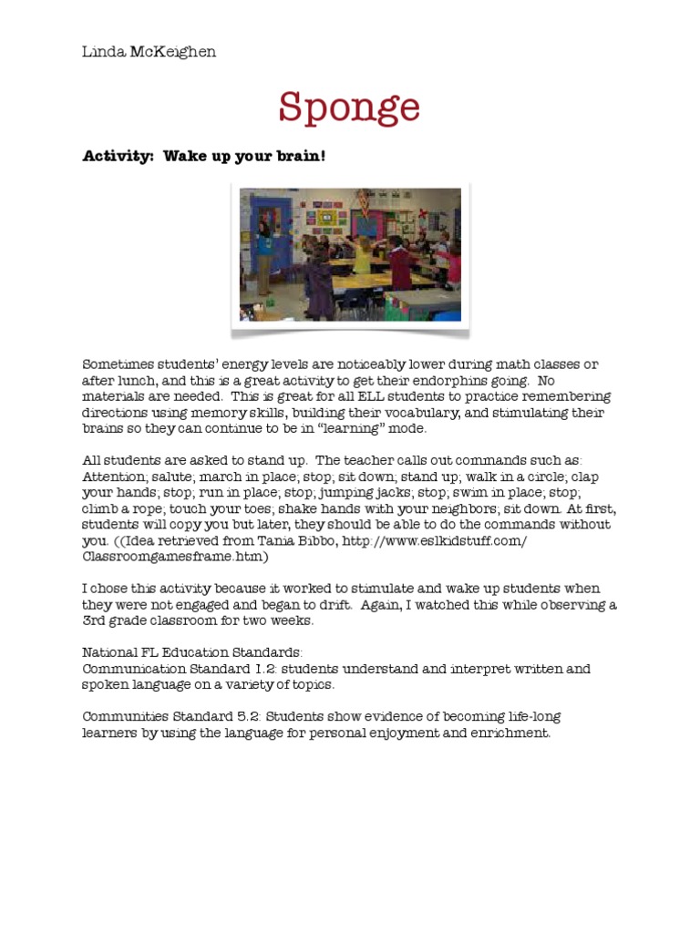 Engaging Activities for K-5 Students | PDF