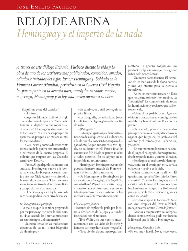 José Emilio Pacheco | PDF