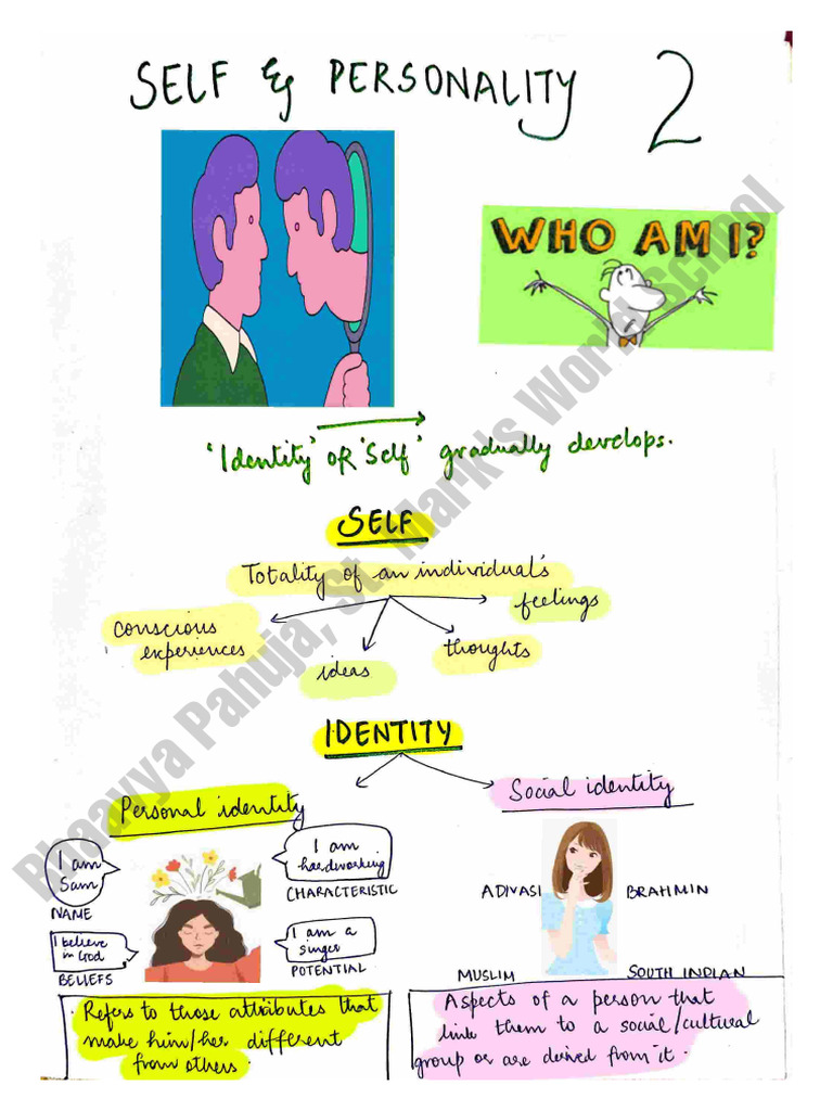 Xii Chapter 2 Self and Personality | PDF