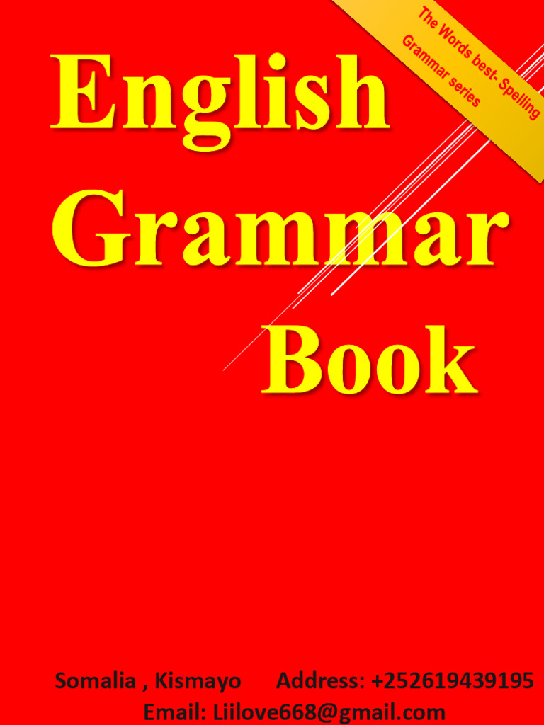 English Grammar Book | PDF