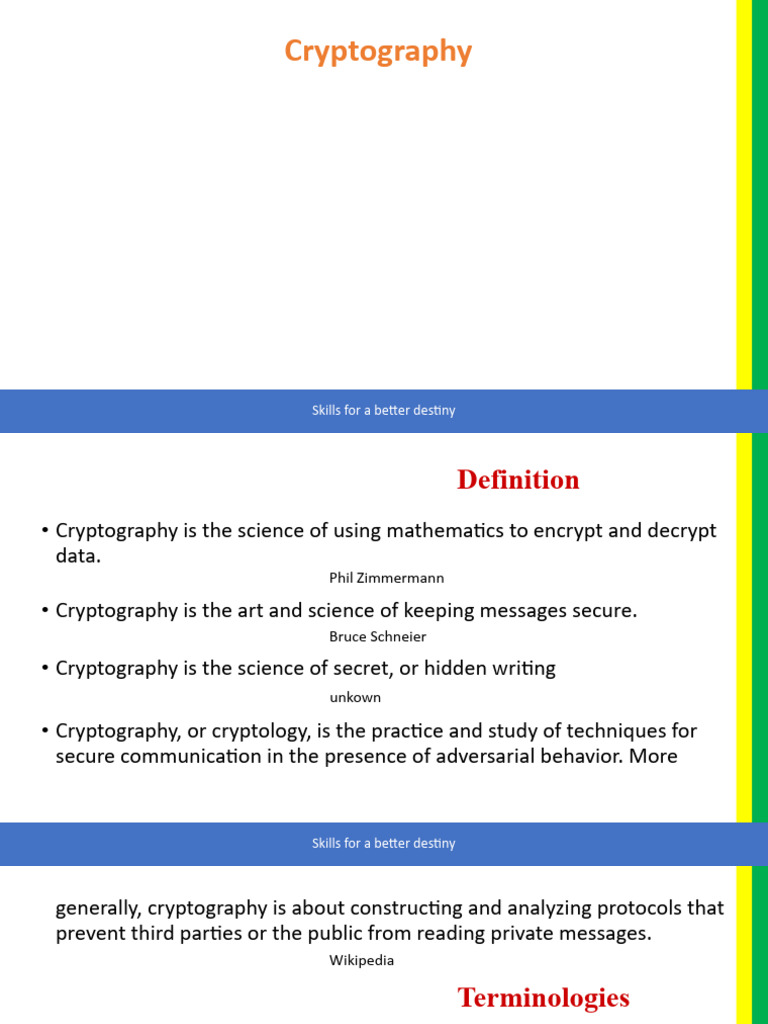 Cryptography and Digital Signature | PDF
