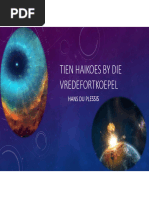 Taakvel GR 12 Afrikaans HT Gedig - Tsunami | PDF