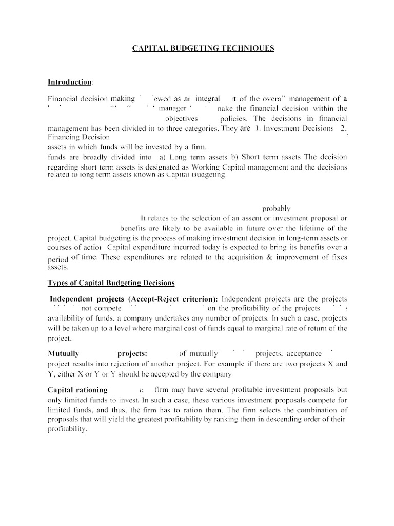 Capital Introduction | PDF