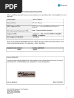 BTEC Learner Submission Form | PDF | Computers