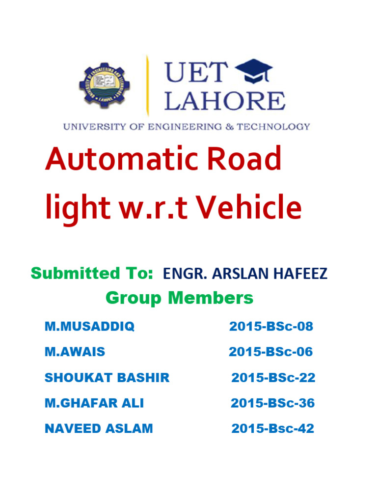 Auto Street Light | PDF