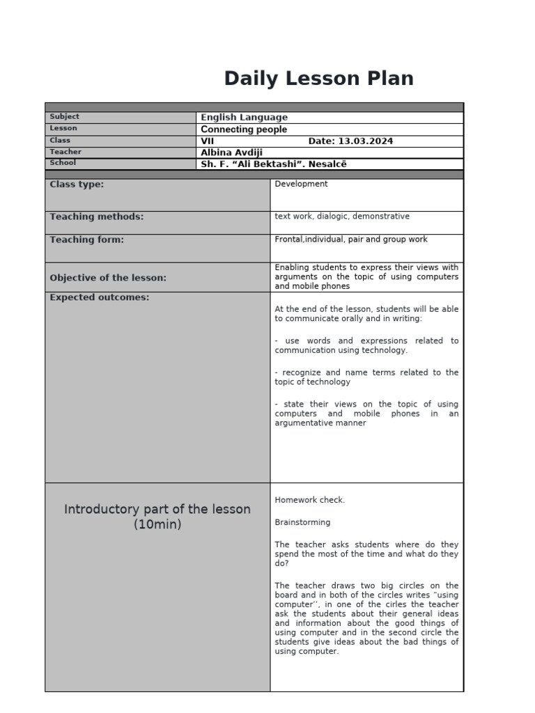 Connecting people | PDF