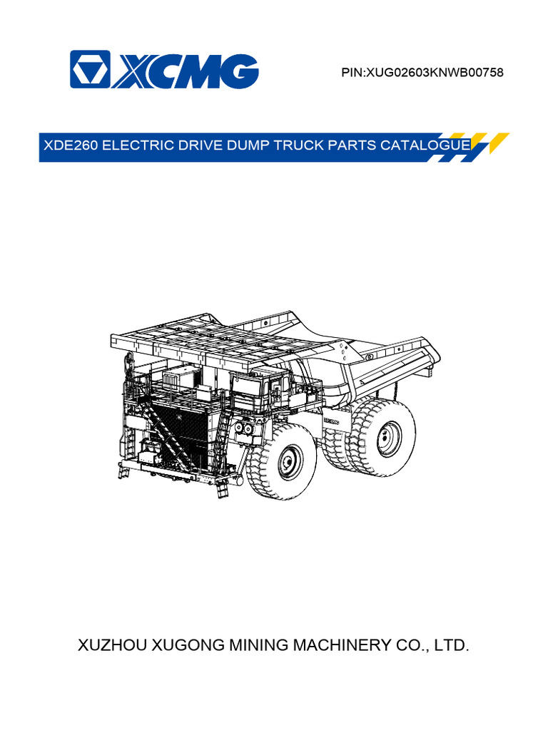 2、XDE260 Parts Atlas-EN零件图册英文版 | PDF