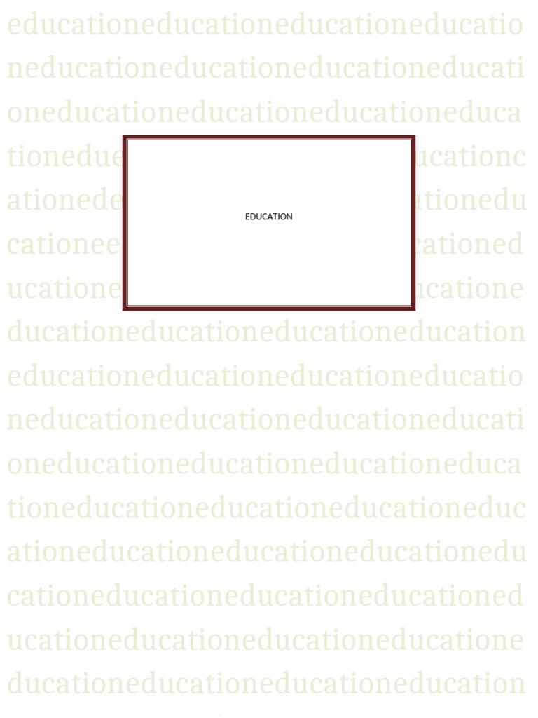 EDUCATION | PDF