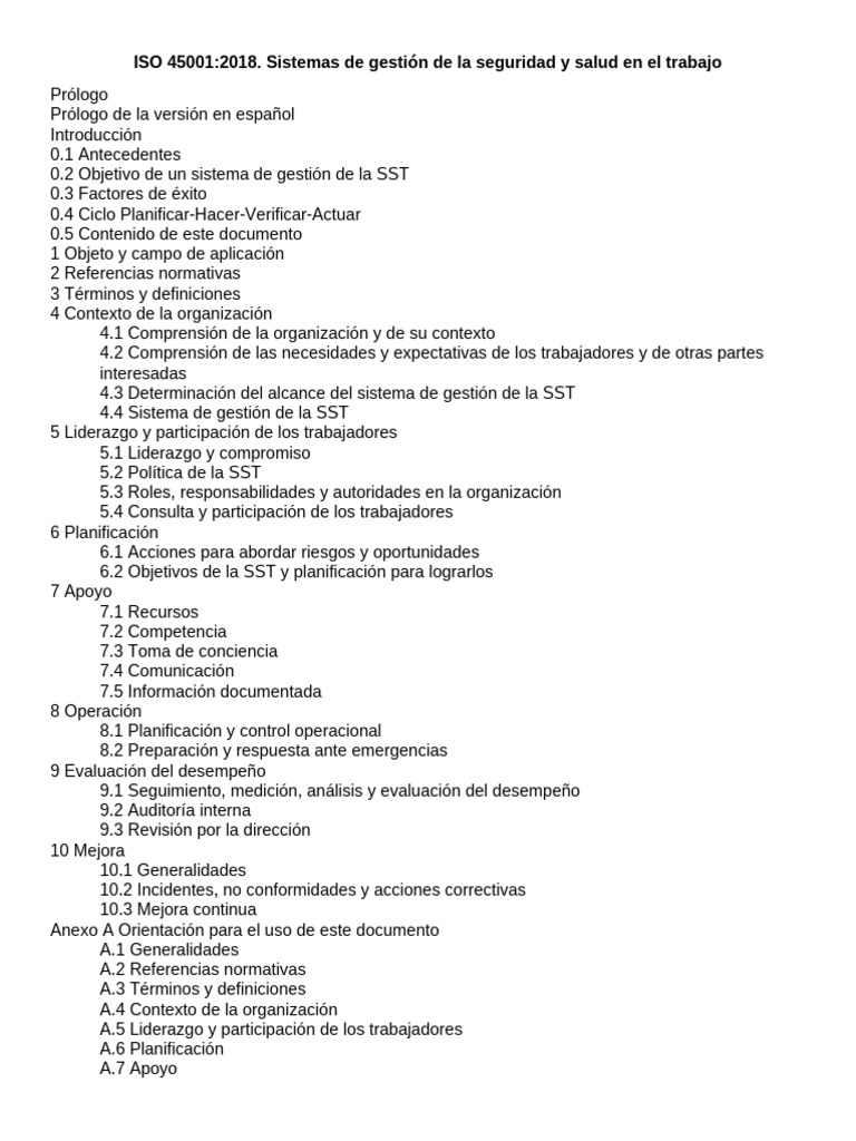 Resumen de 45000 OSHMS | PDF