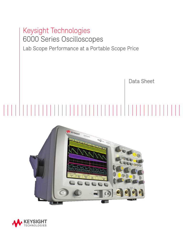 Keysight 6000 Series Oscilloscopes | PDF | Field Programmable Gate Array | Computer Science