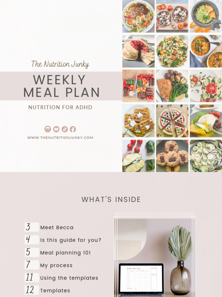 Weekly Meal Plan | PDF