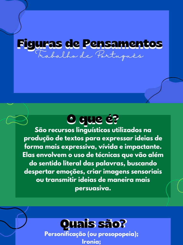 Figuras de Pensamentos | PDF