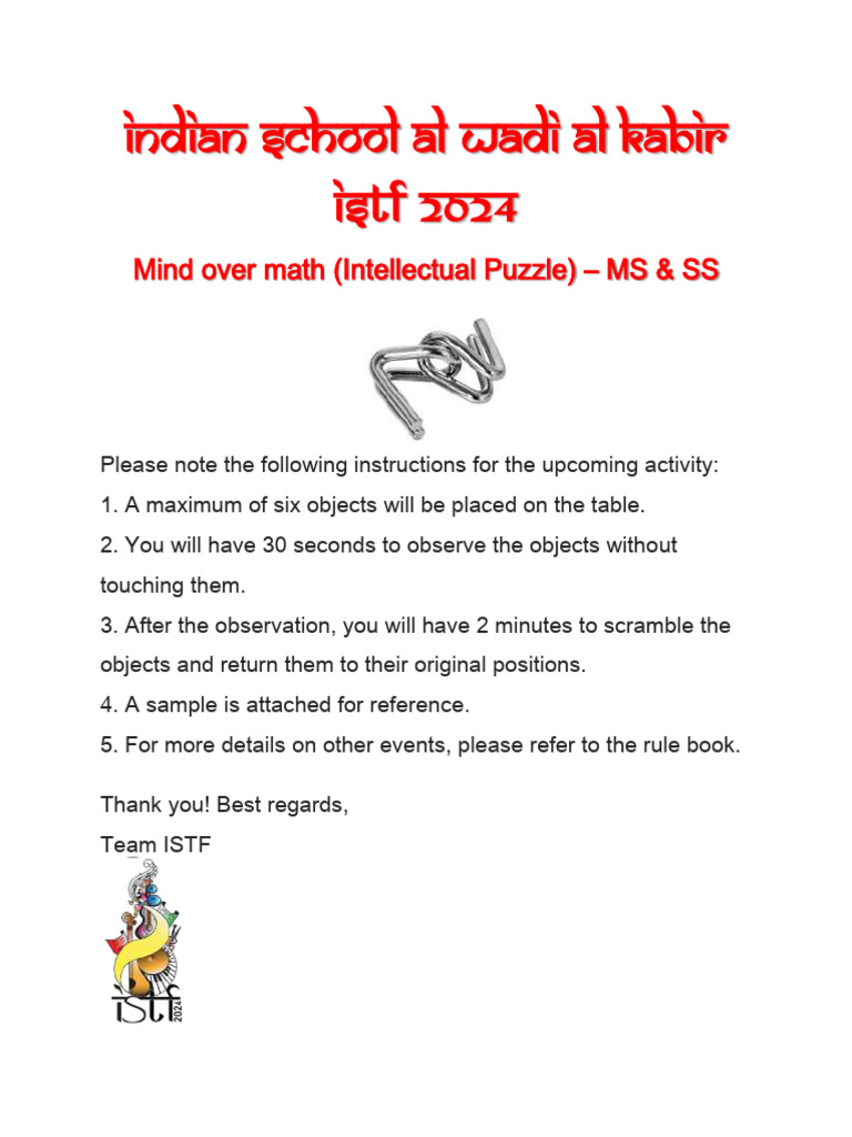 Mind Over Math Rule - Object | PDF