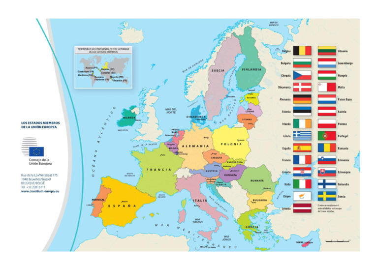 Mapa Union Europea | PDF