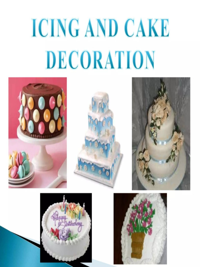 6 Basic Types of Icings and Glazes | PDF