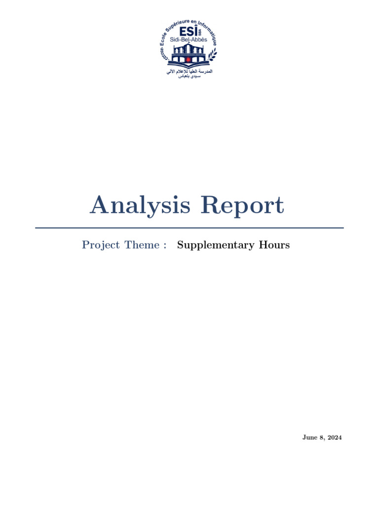 Analysis Report | PDF