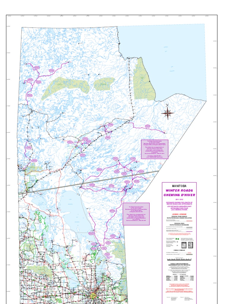 Manitoba's winter roads