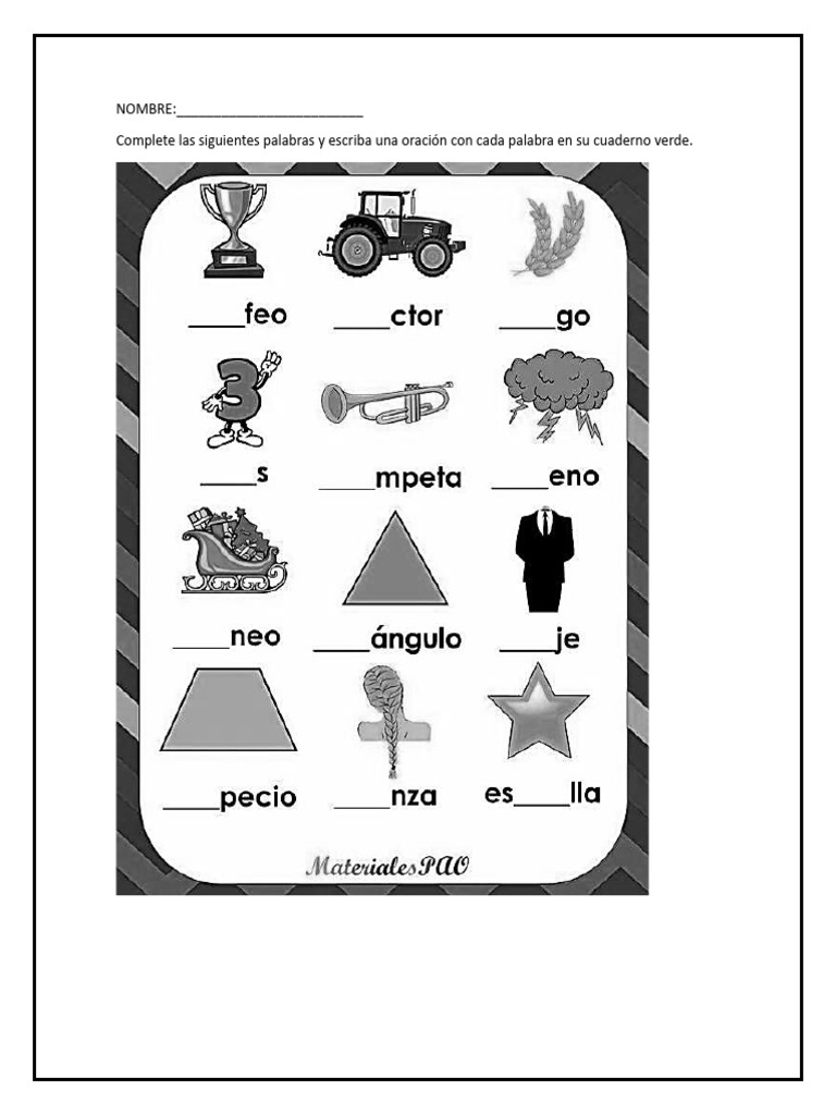 Ejercicios tr- tl- pr y pl | PDF