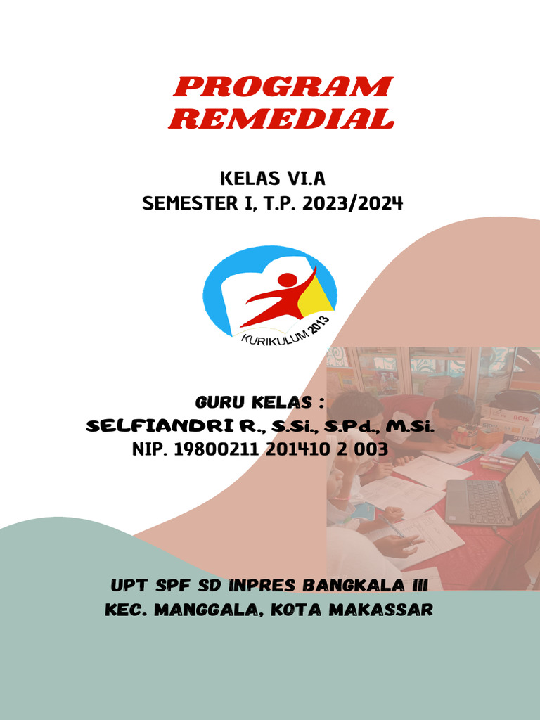 Sampul Program Remedial Canva | PDF