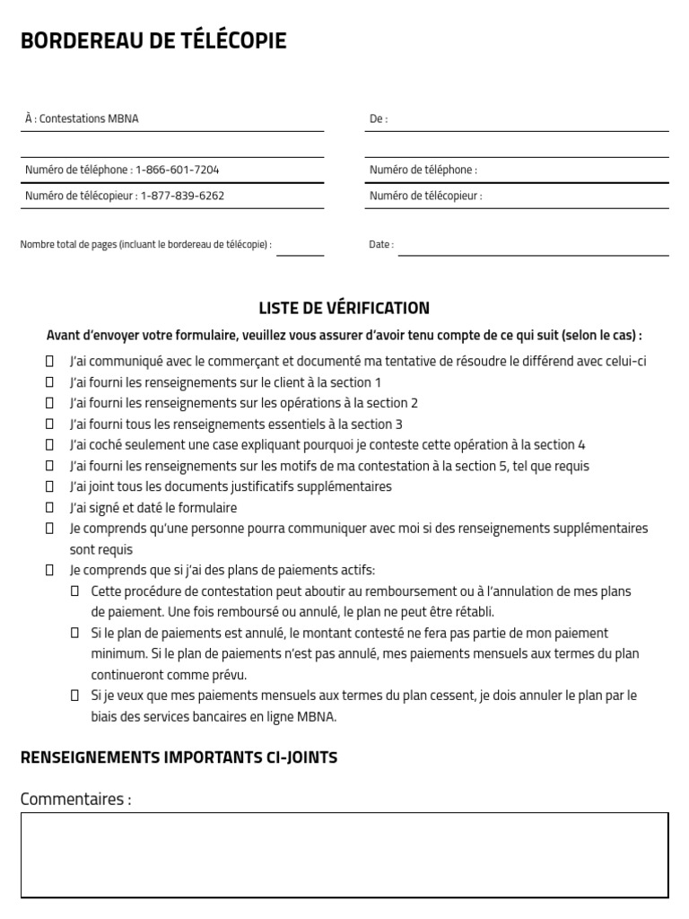 mbna-dispute-form-fr | PDF