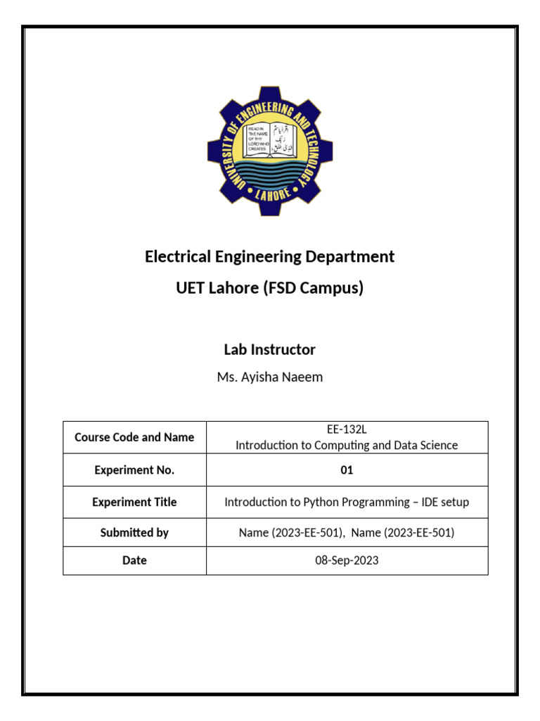 ITCnDS Lab Manual Template | PDF