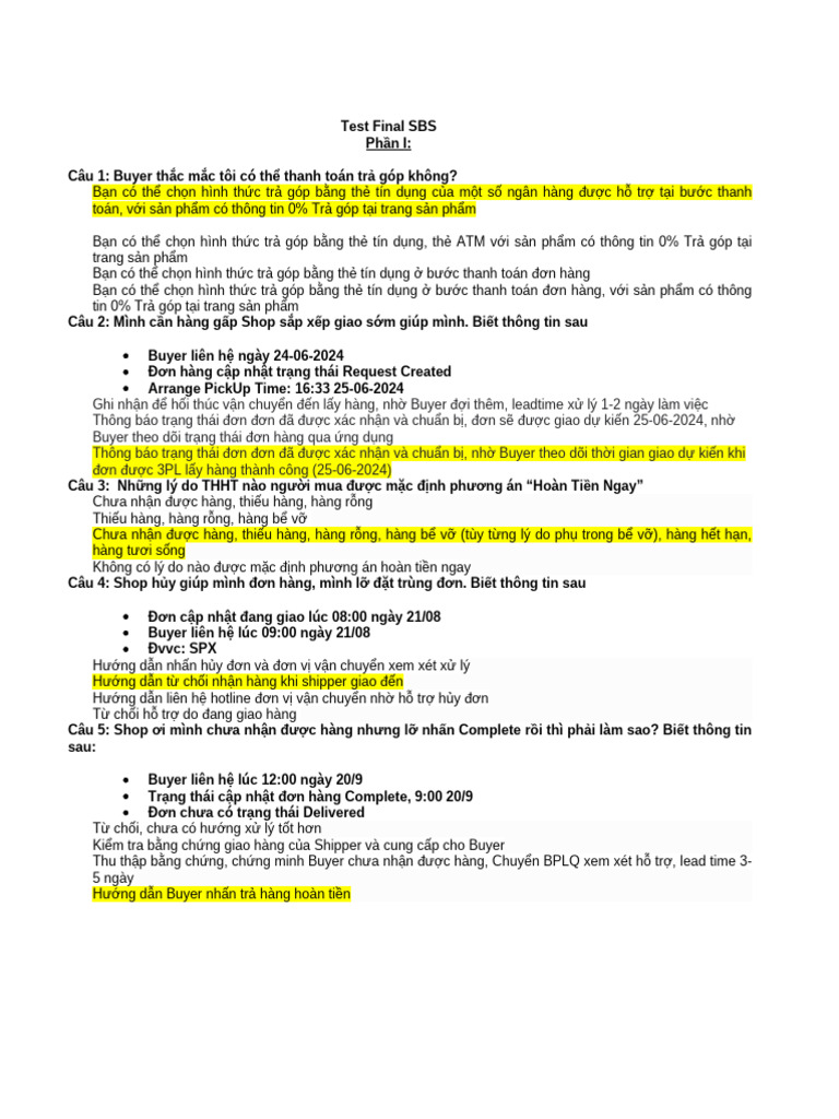 Test Final SBS | PDF