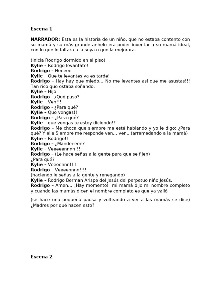 Sketch Dia de Las Madres | PDF