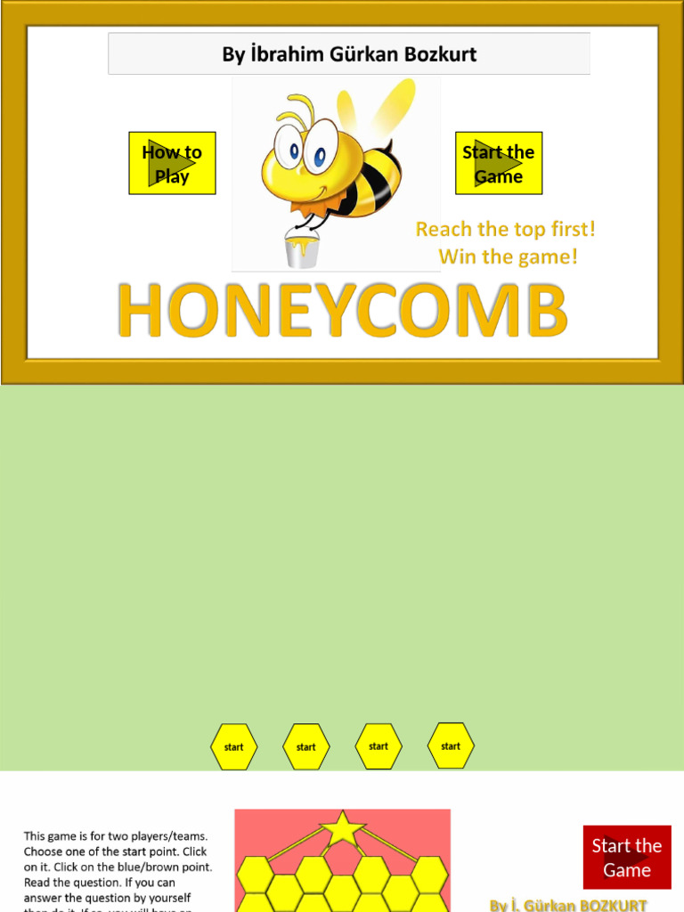 Honeybee Games (Pair Work) | PDF
