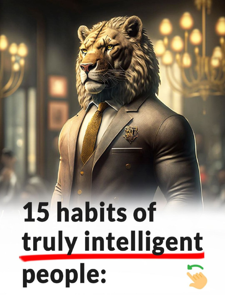 How Inteligent People Act and Think | PDF