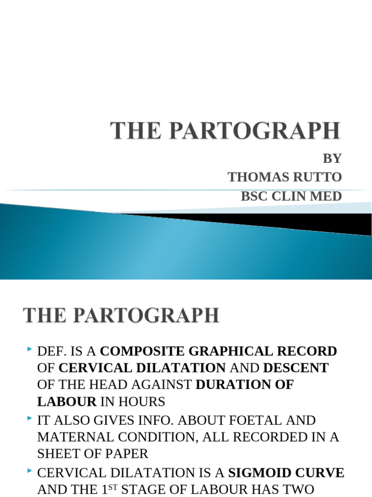 The Partograph | PDF | Childbirth | Foreign Language Studies