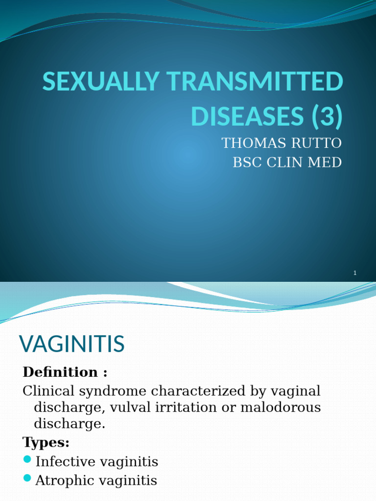 Overview of Sexually Transmitted Diseases | PDF | Candidiasis | Medical ...
