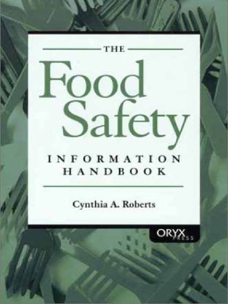 The Food Safety Information Handbook 1719503585 | PDF | Foodborne ...