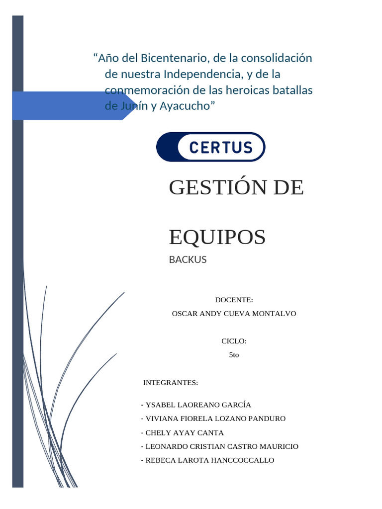 Aa2 Gestión de Equipos | PDF