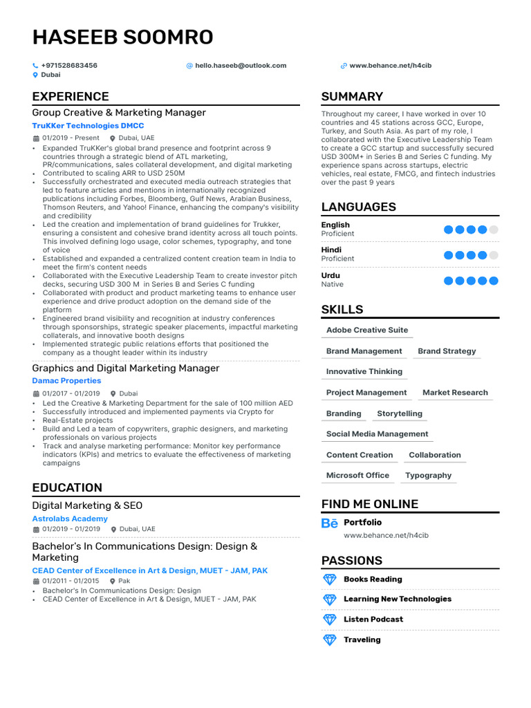 Haseeb Resume | PDF
