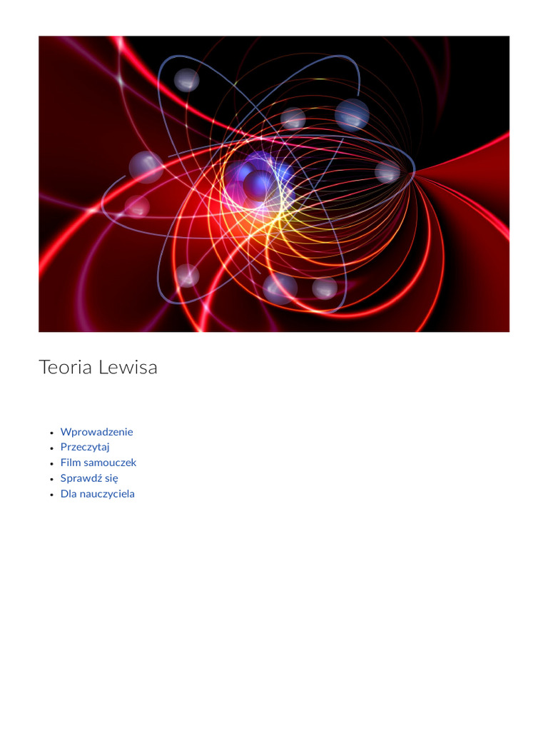 Teoria Lewisa | PDF