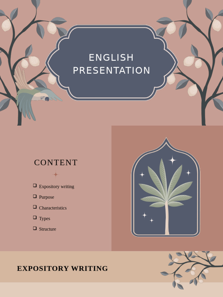 English Presentation !! | PDF