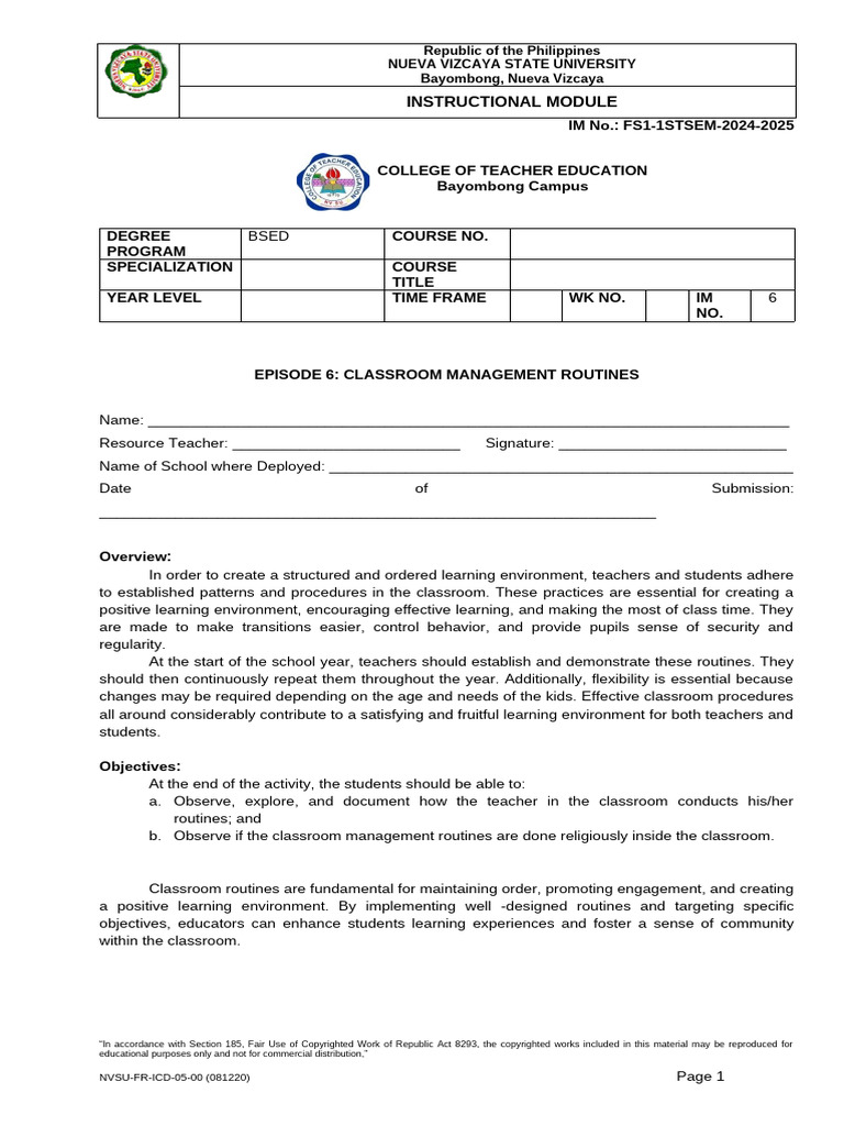 FS-1_Episode-6 | PDF