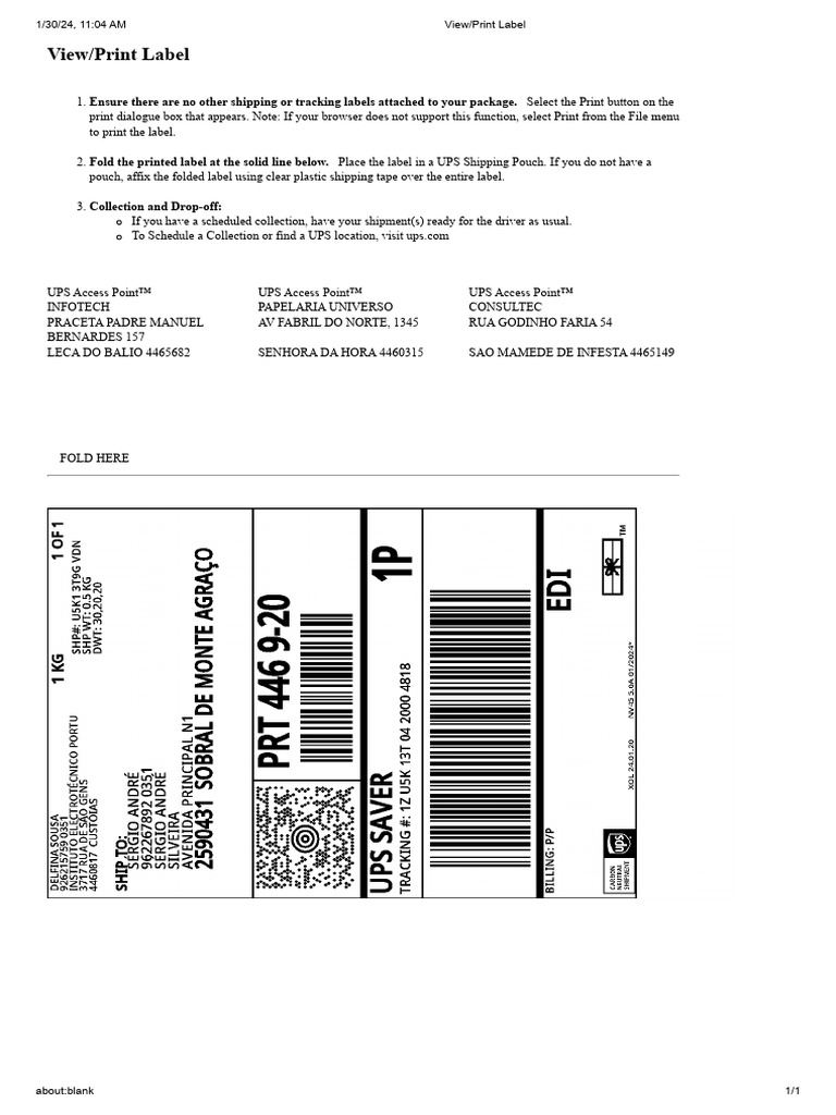 View - Print Label | PDF