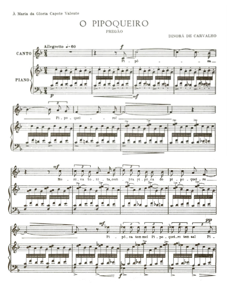 O Pipoqueiro - Dinorah de Carvalho PDF | PDF