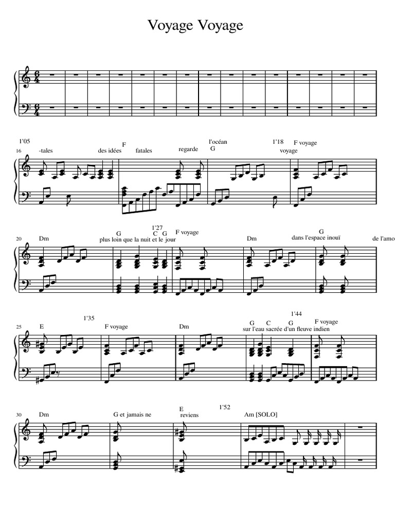 Deuxième Voyage | PDF